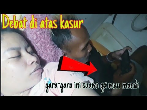 Suami Istri Debat Gara-gara Gak Mau Di Ajak Mandi ||vlog tkw