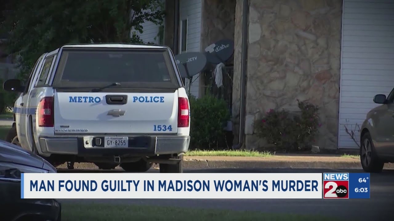 Man found guilty in Madison woman's murder - YouTube