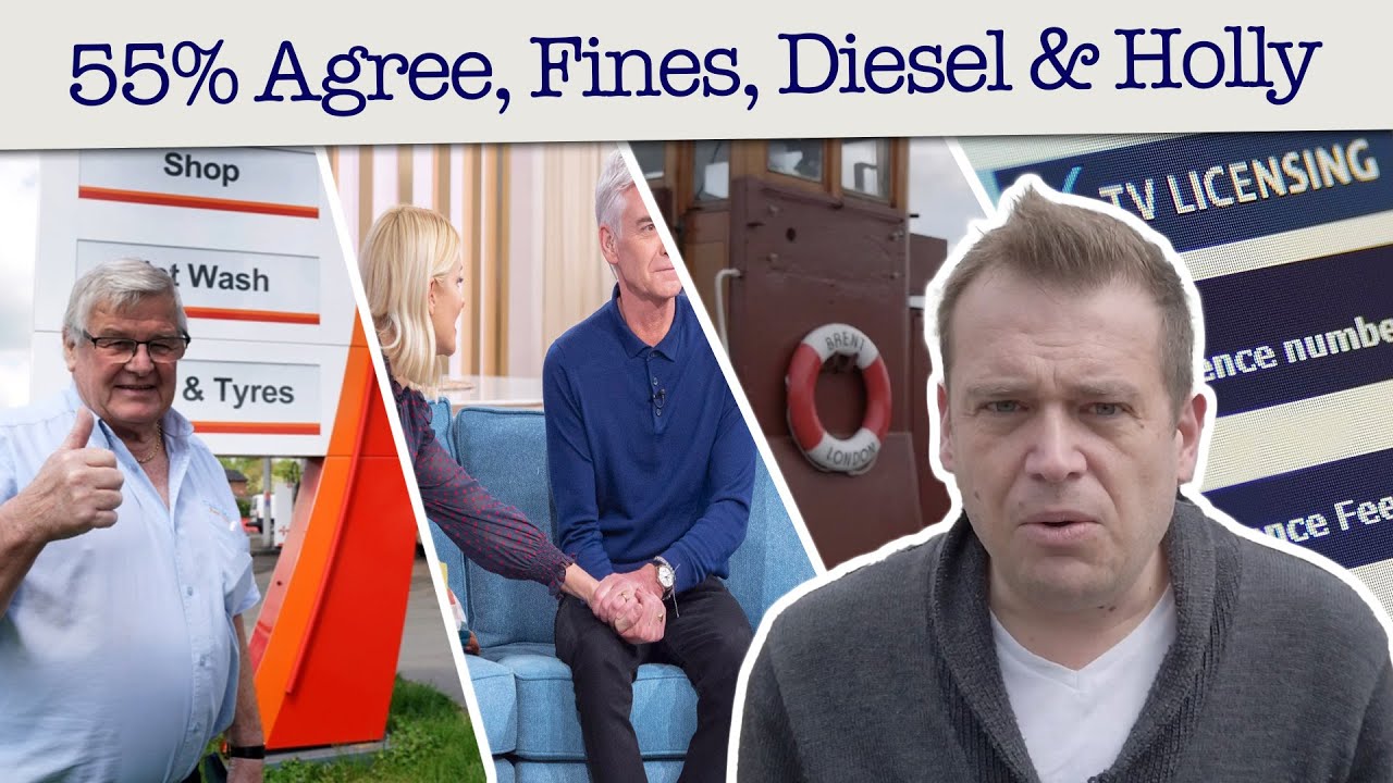 55% Agree With Me, Fine Less Than TV Licence Fee, What’s With Holly ...