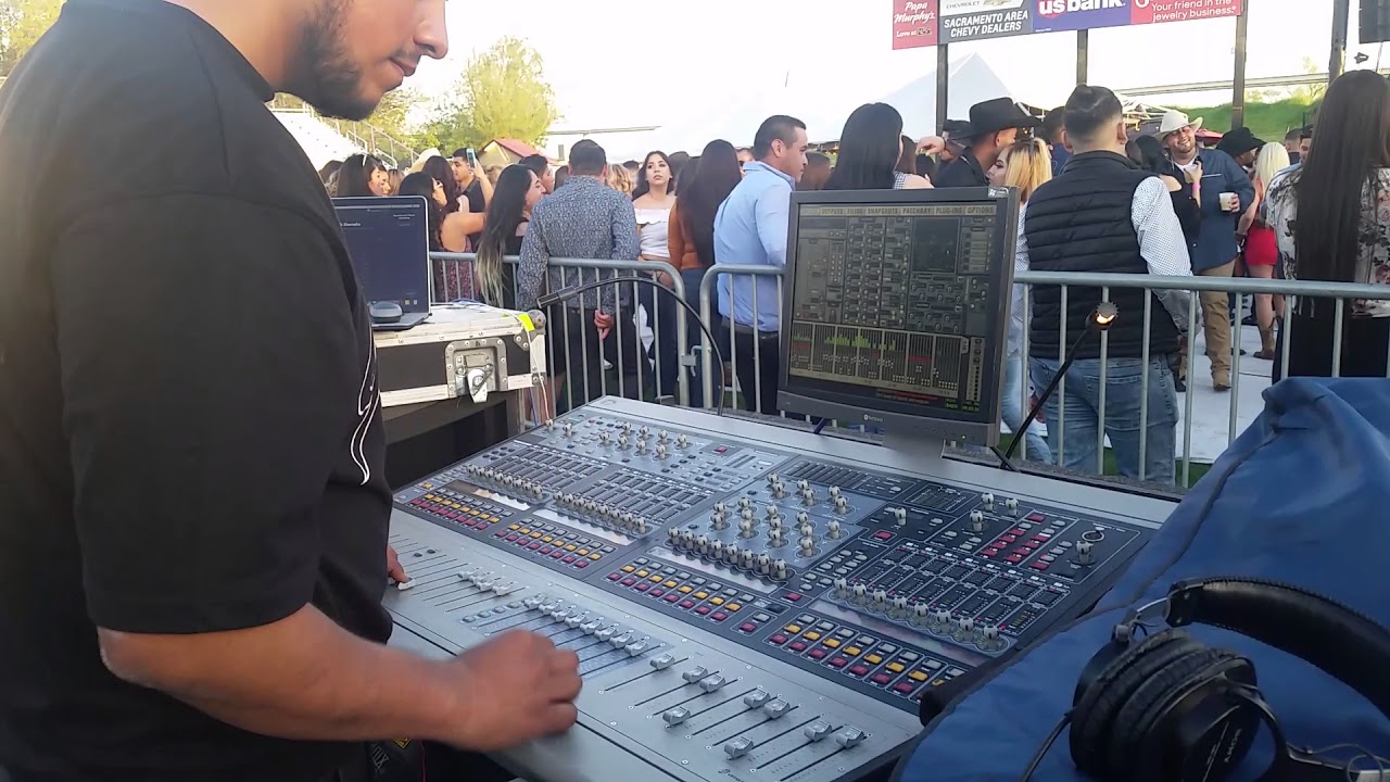 Part 2 - Mixing Los Sebastianes on Profile console | JBL Vertec ...