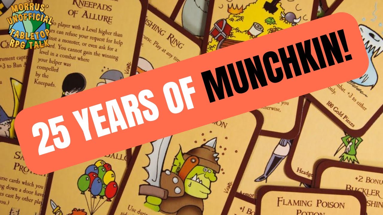 Looking Back On Over Two Decades Of Munchkin - YouTube