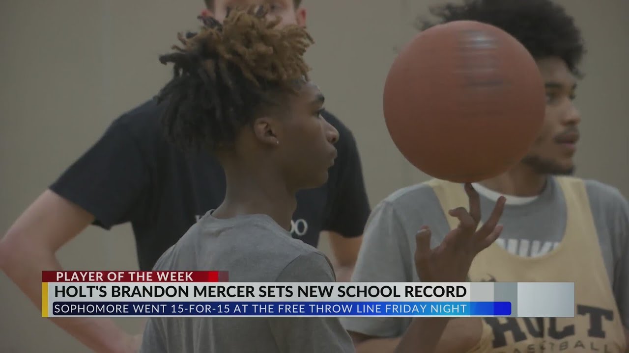 Player of the week: Holt's Brandon Mercer - YouTube