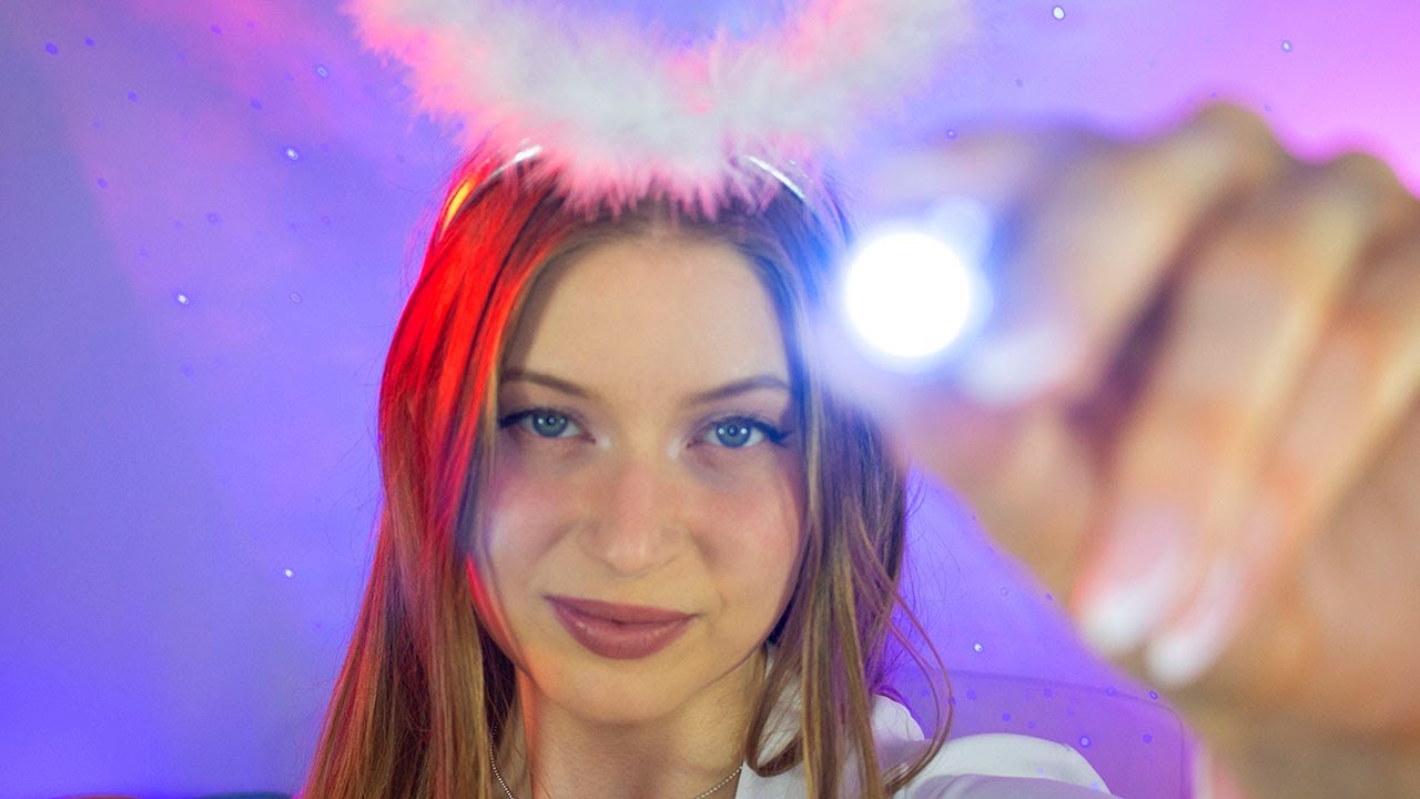 💖 Angel does your Cranial Nerve Exam 😇 [ ASMR Soft Spoken ] - YouTube