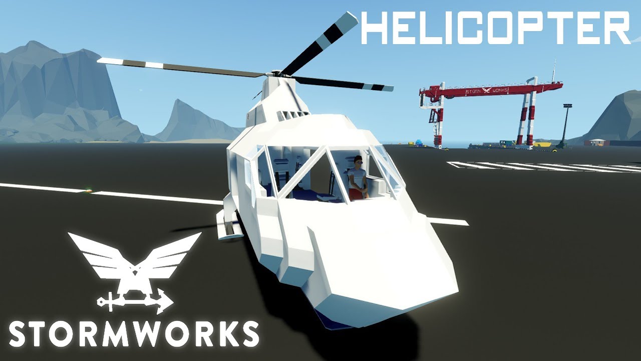 Cockpit + Fuselage - Frantic Helicopter - Stormworks: Build and Rescue ...