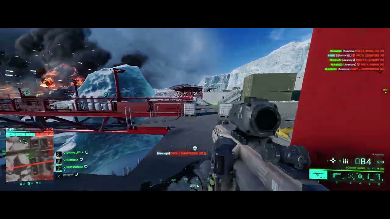 Battlefield 2042 Breakaway 4k 60fps gameplay. Full fast round. K/D 50/2 ...