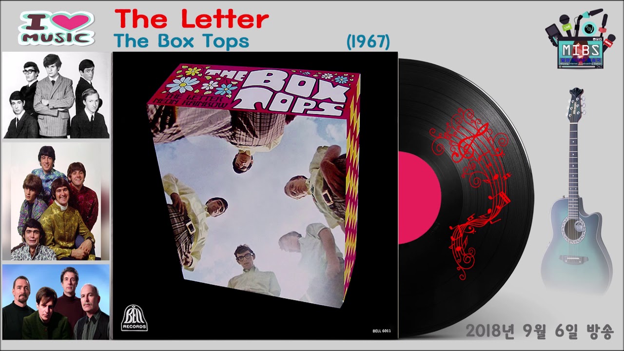 The Letter - The Box Tops (1967) (가사) - YouTube