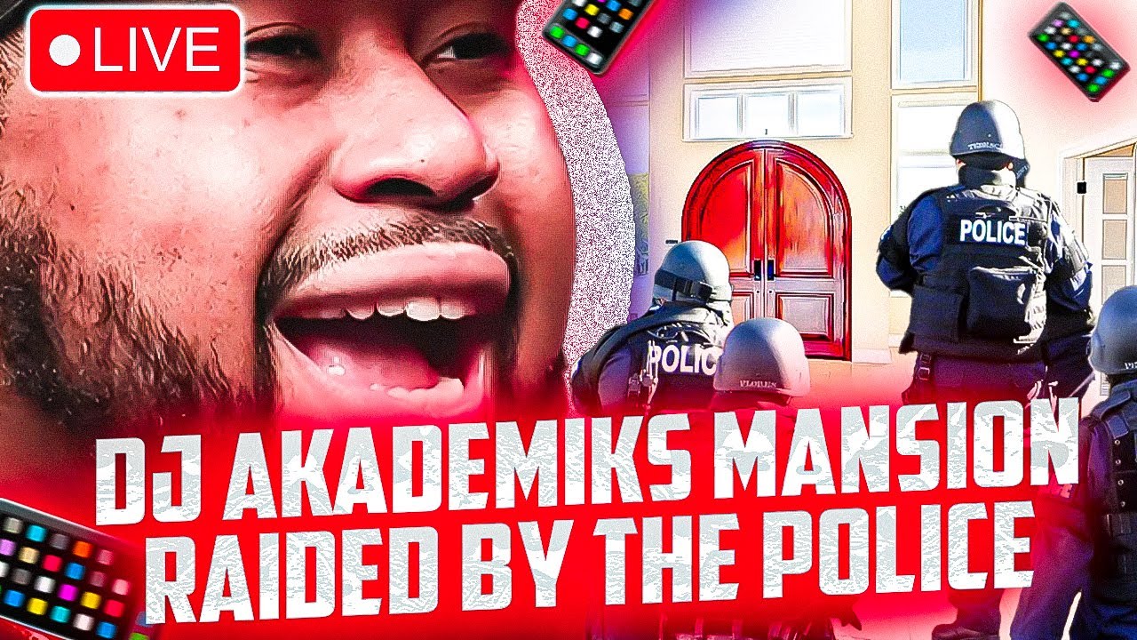 DJ Akademiks explains why the Police raided his house - YouTube