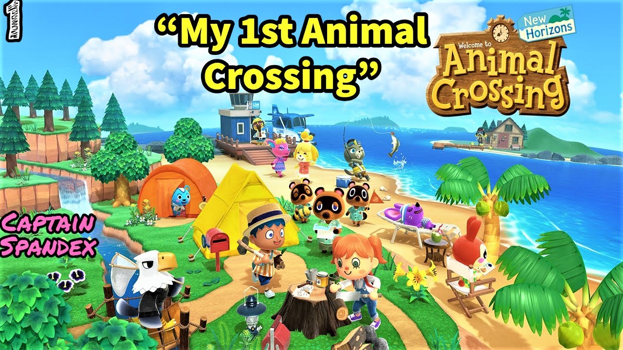 Animal Crossing: New Horizons | My 1st Animal Crossing #1 - YouTube