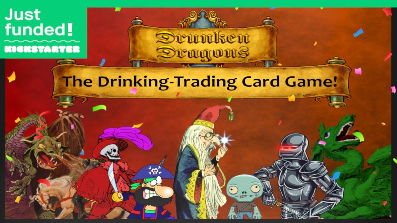 Drunken Dragons: We're Funded! - YouTube