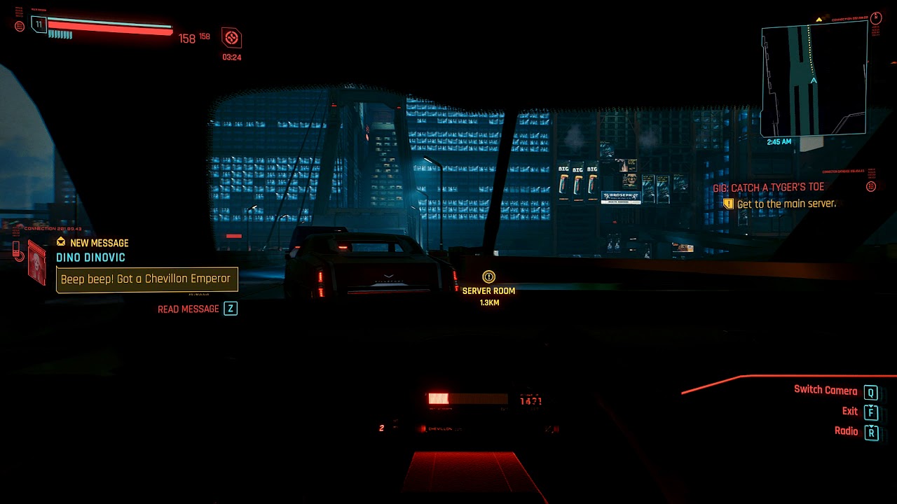 Cyberpunk 2077: Grimes - Delicate Weapon - First Person Night Driving ...