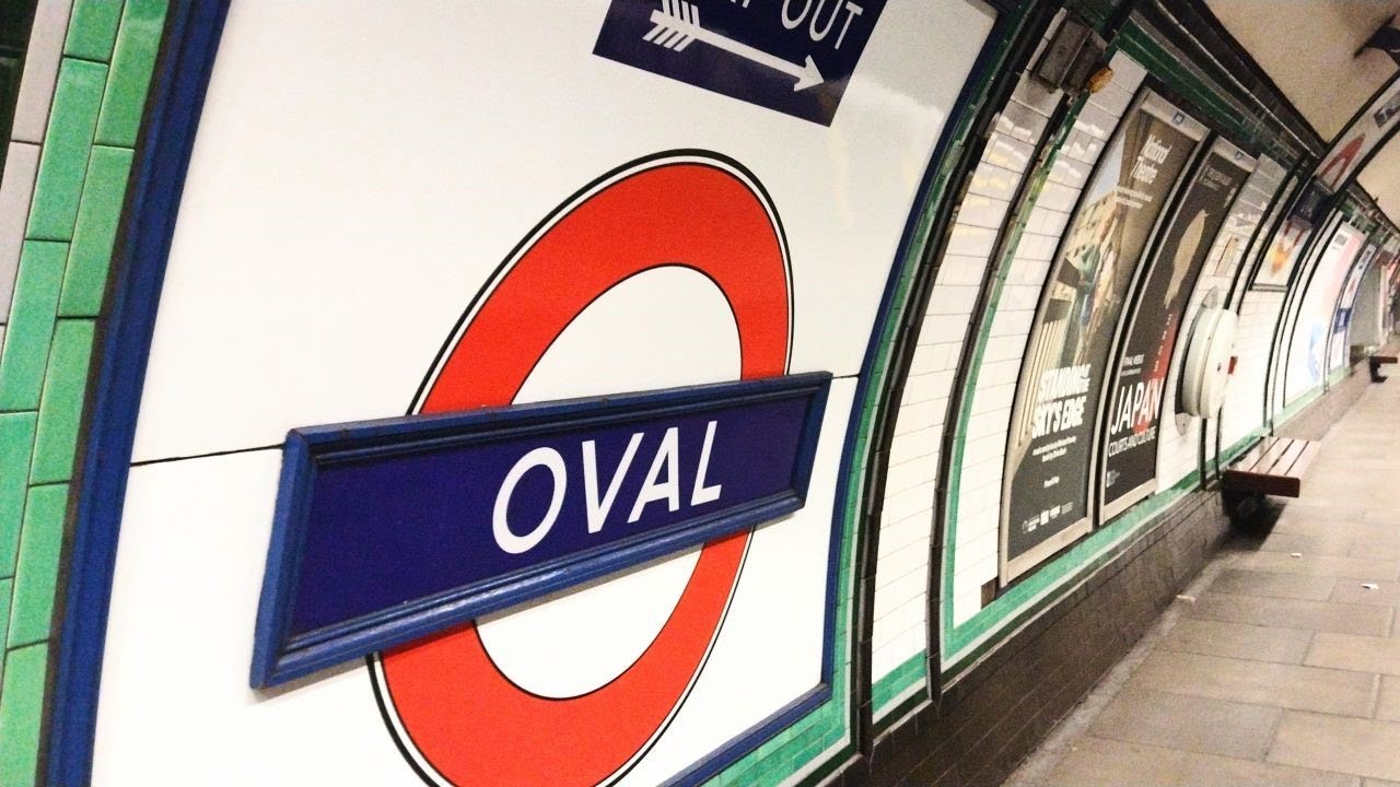 Oval Underground Station - January 2023 - YouTube