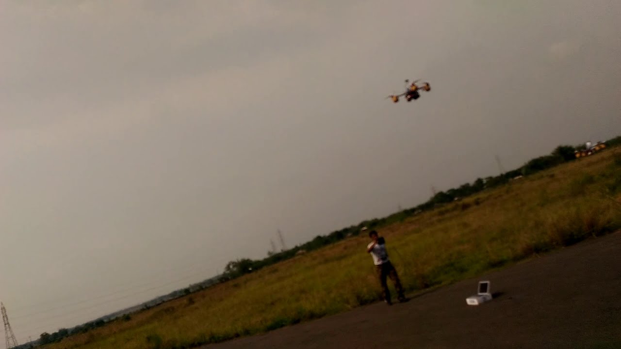 Autonomous mission using three quad-copters - YouTube