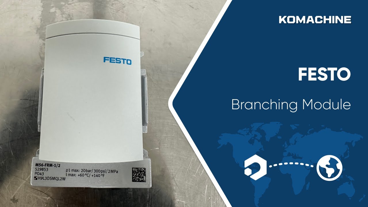 FESTO / Branching Module (MS6-FRM-1/2) / INV-04237 - YouTube