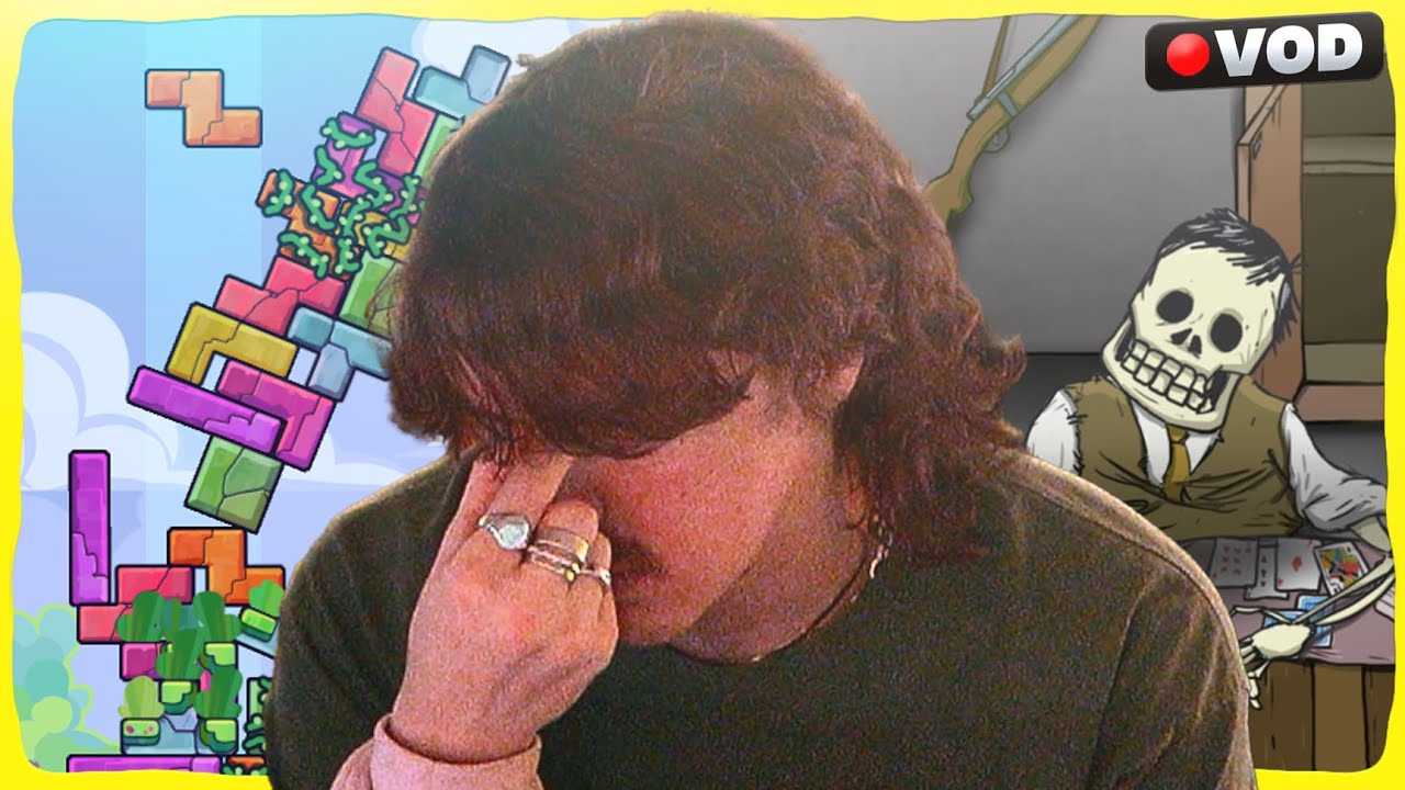 Kryoz stresses himself out by playing games he sucks at - YouTube