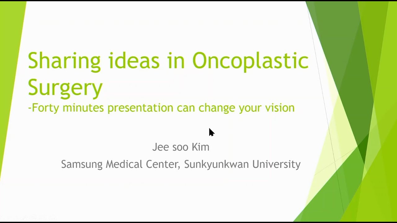 Jee Soo Kim (Korea)_Presidential Lecture_Sharing ideas in oncoplastic ...