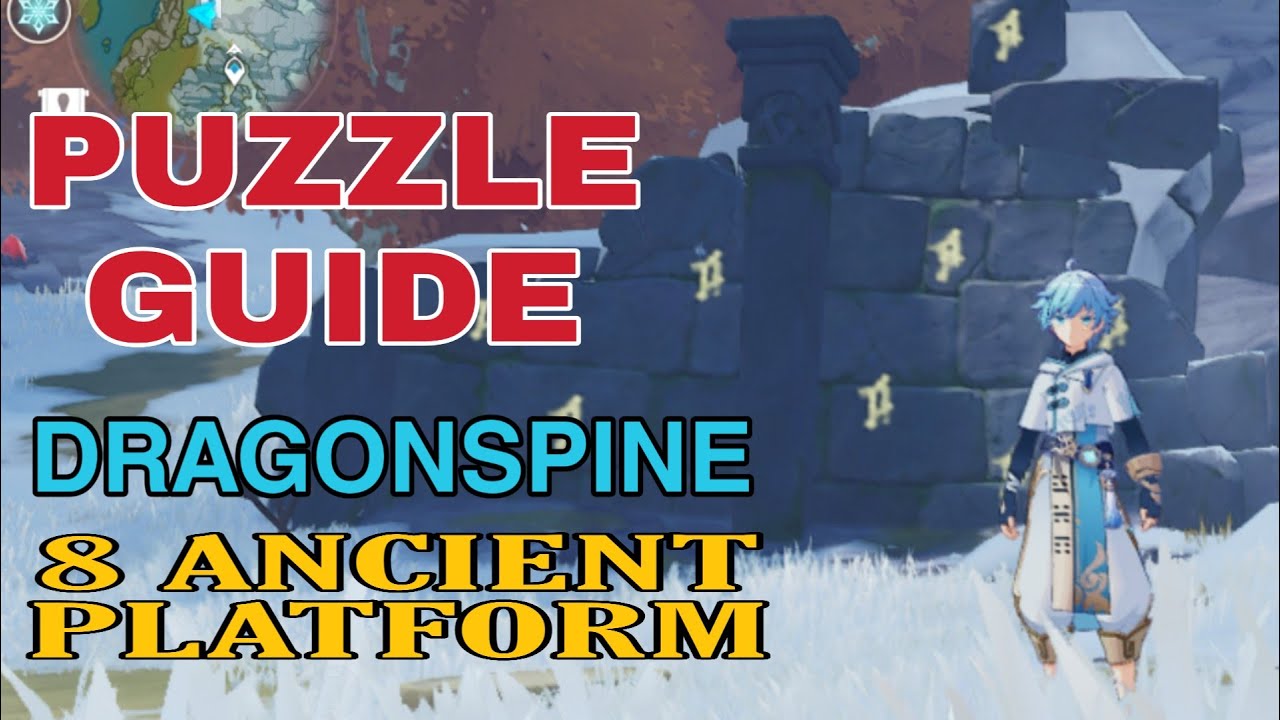 Solve The 8 Ancient Platform Puzzle Explained ! | Dragonspine Mountain ...