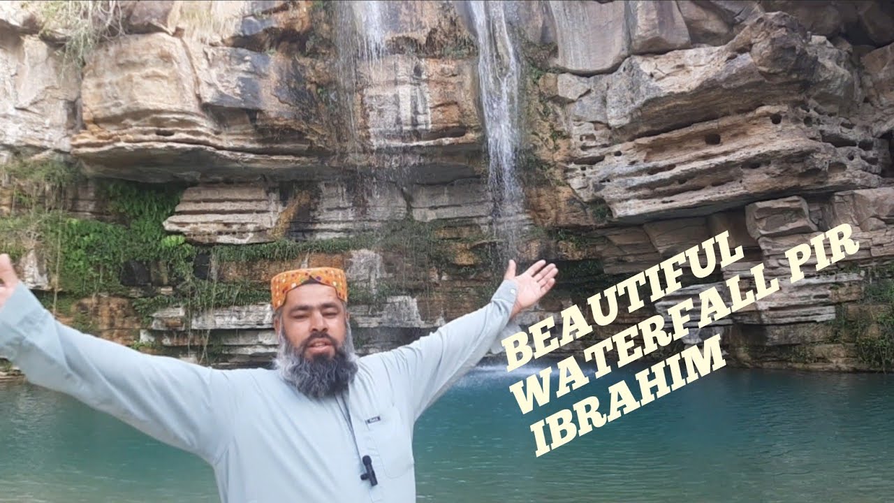 Beautiful waterfall/Natural pond at pir Ibrahim/ Khuzdar Balochistan ...