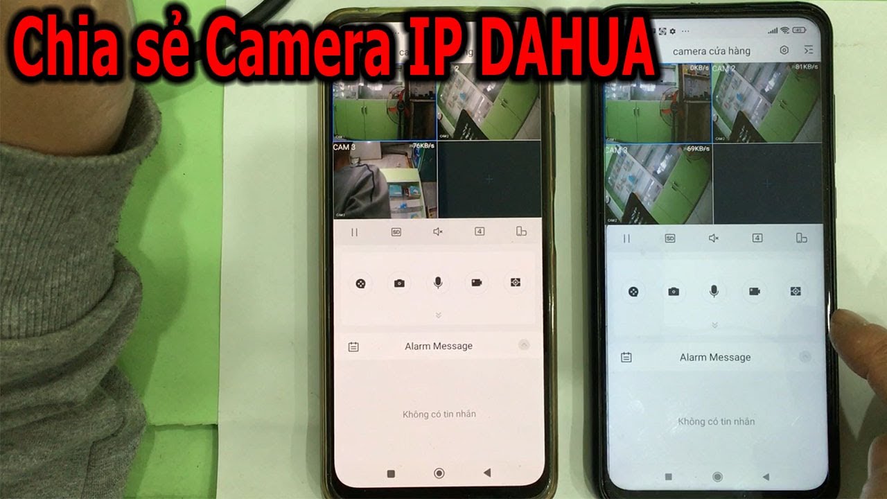 Cách chia sẻ Camera IP Dahua cho điện thoại khác - YouTube