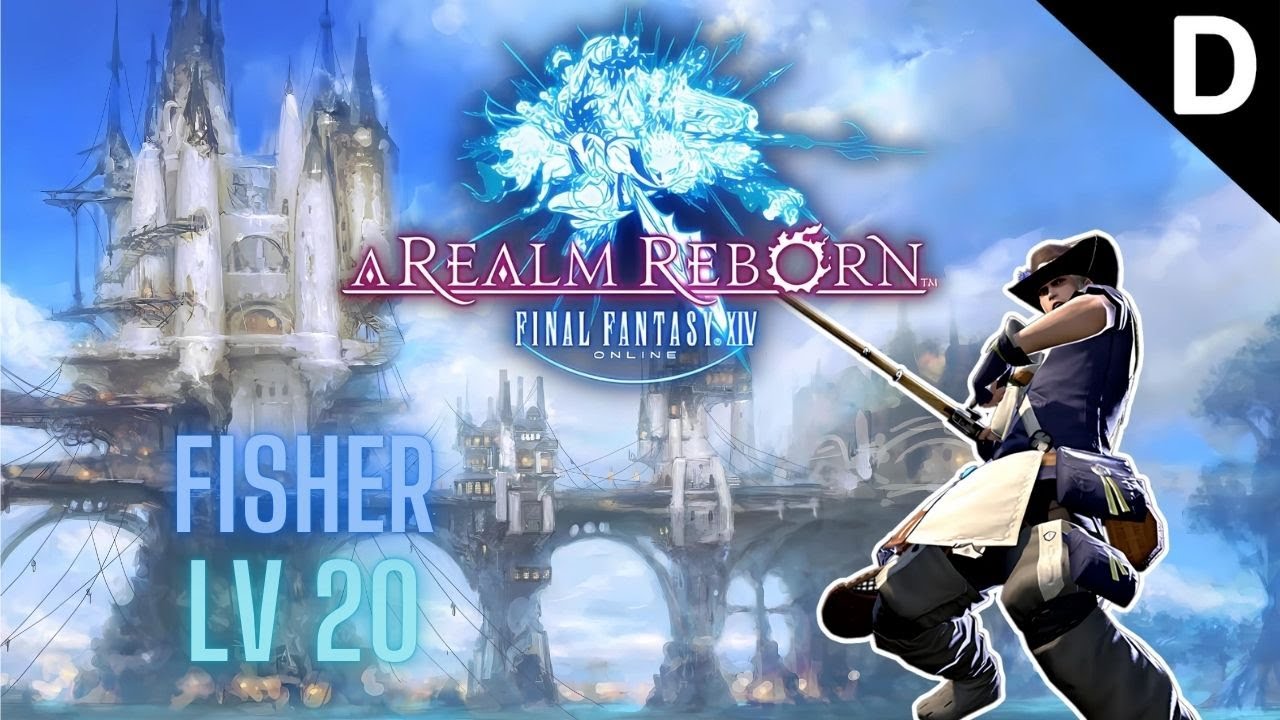 Final Fantasy XIV: A Realm Reborn - Fisher Class Quests Level 20 - YouTube