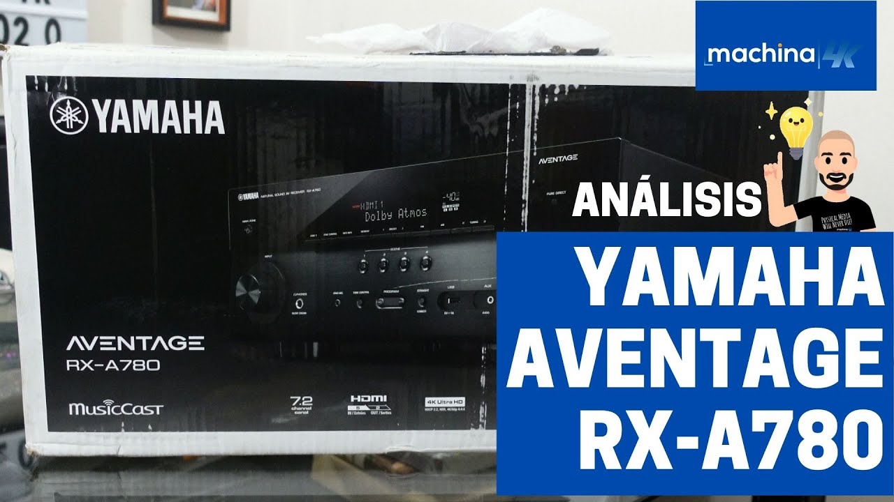 Análisis Receiver Yamaha Aventage RX-A780 😱 Un sonido realmente ...