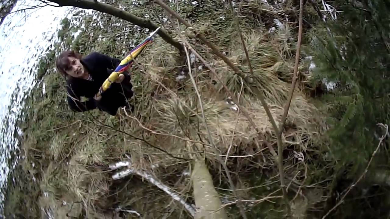 HD 808#16D camera in a water bottle rocket - YouTube