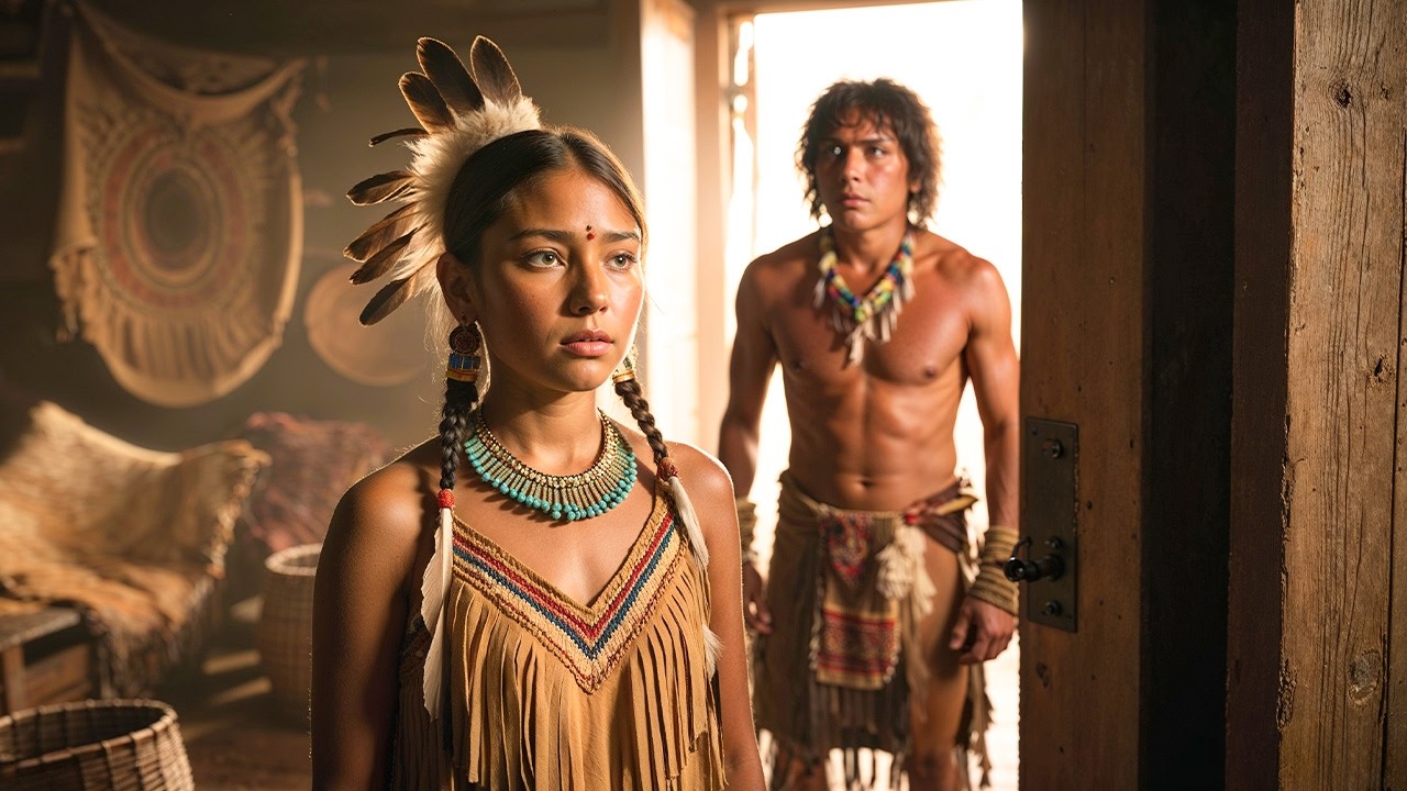 The Apache Girl Was Hidden Away By Her Father, Until A Young Tribal ...