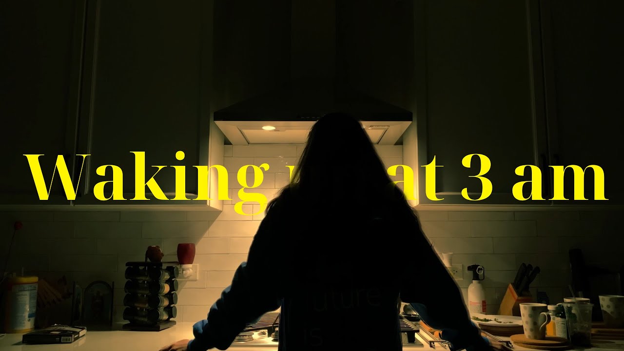 Waking up at 3 am | study with me, productive vlog - YouTube