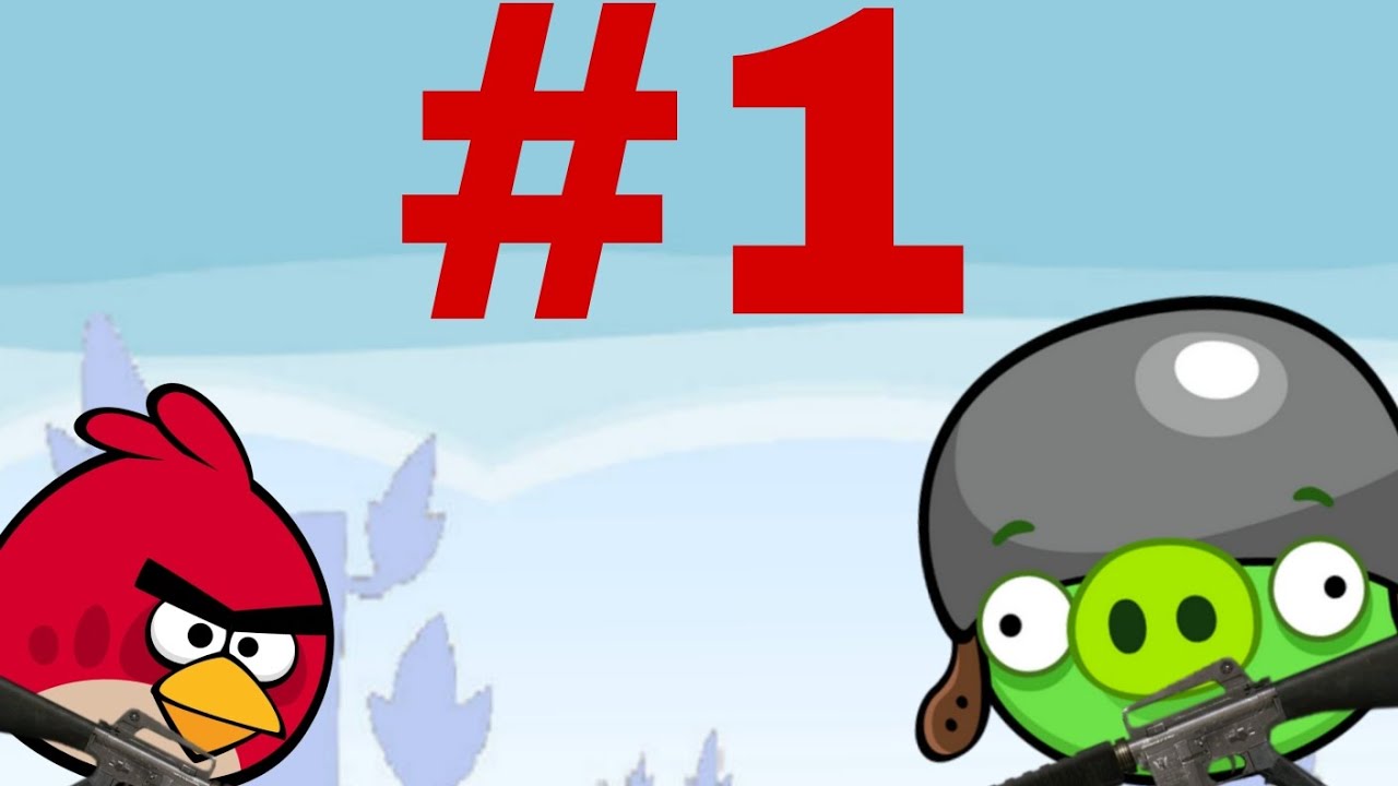 Angry Birds: The Mad gun Days| Animation Series!: Day one - YouTube