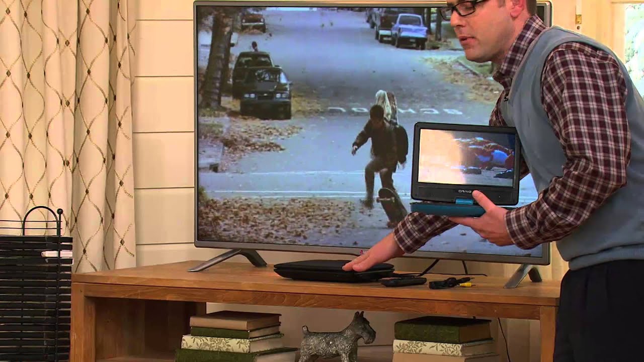 Craig 10" LCD Portable DVD Player with Swivel Screen and Accessories ...