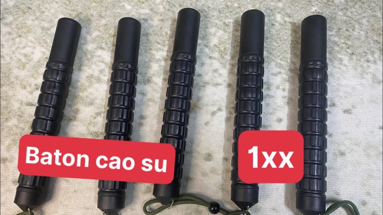 Đồ Chơi Tự Vệ - Baton cao su - Ship COD đồng kiểm toàn quốc. - YouTube