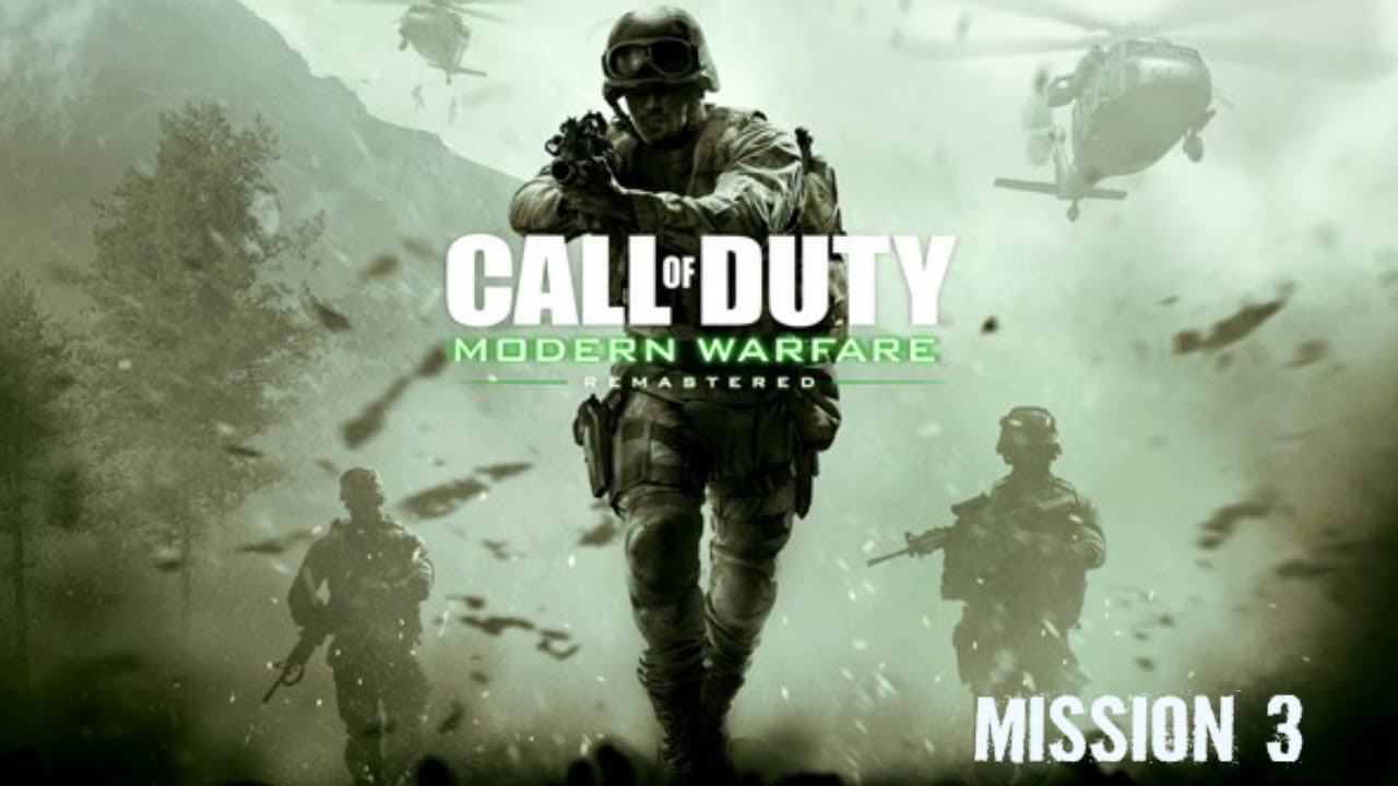 Call of Duty 4 Modern Warfare Mission 3 The Coup - YouTube
