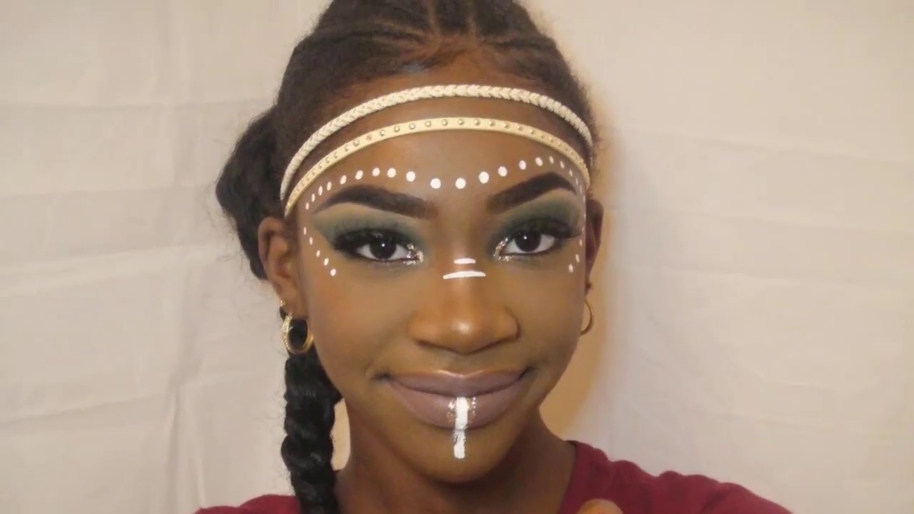 "Wakanda Forever" Makeup Tutorial - YouTube
