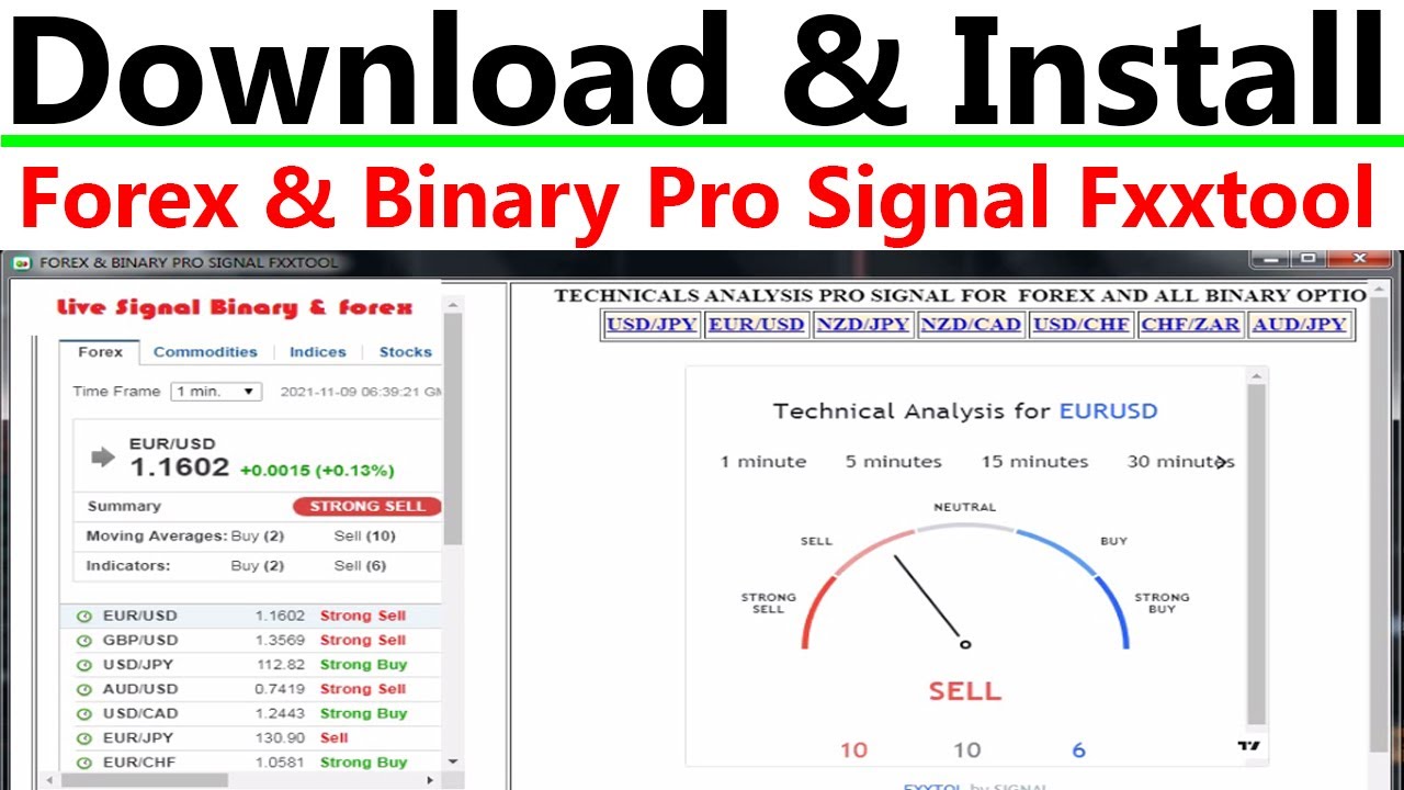 New Forex & Binary Pro Signal Fxxtool Software - Download & Install Now ...
