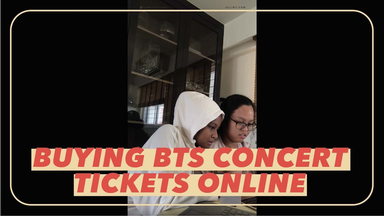 Buying BTS concert tickets online - YouTube