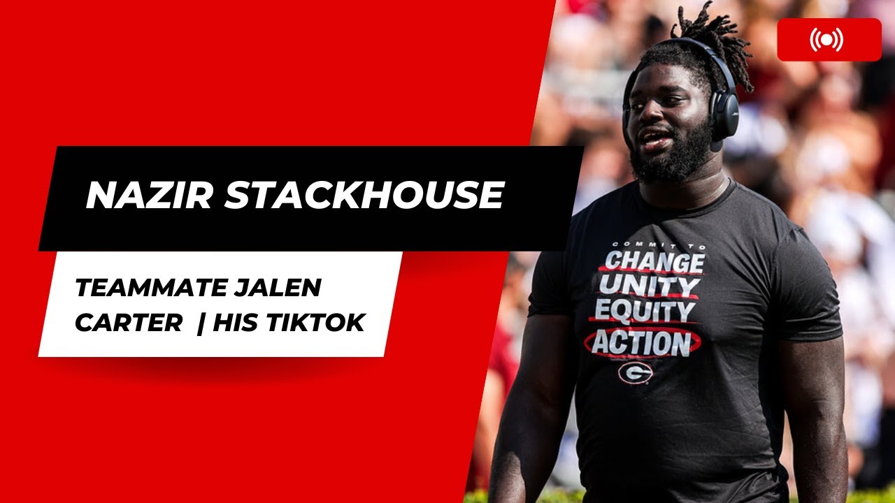 Nazir Stackhouse talks Jalen Carter's injury, his TikTok - YouTube