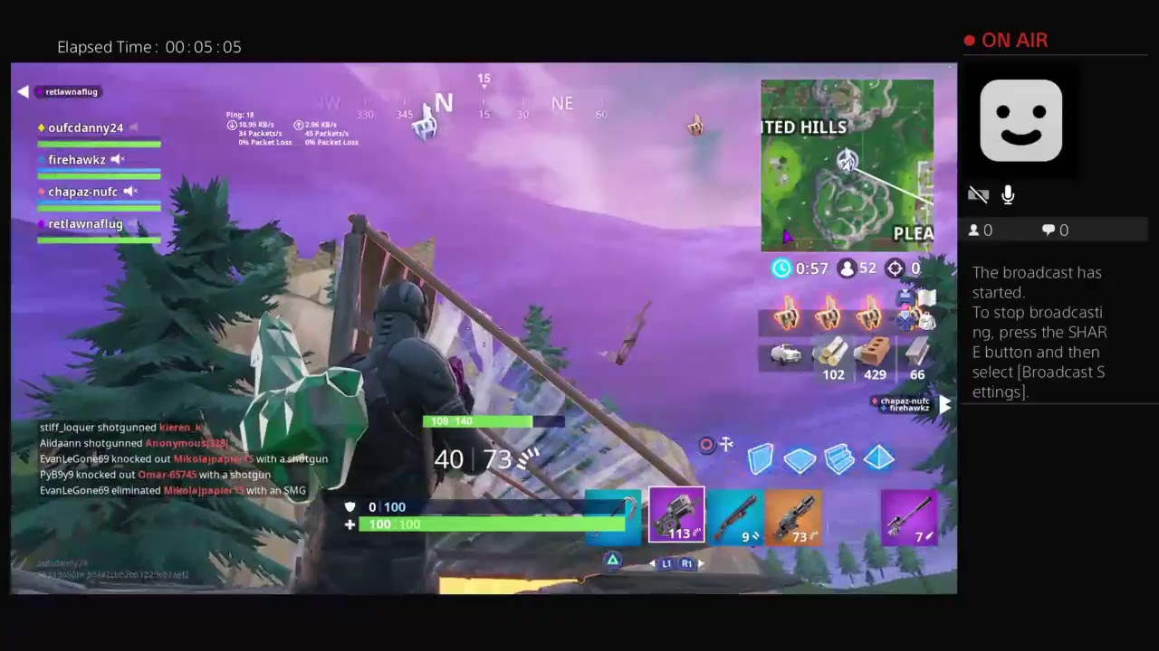 oufcdanny24's live on fortnight guys plz subscribe also to Zactg25 ...