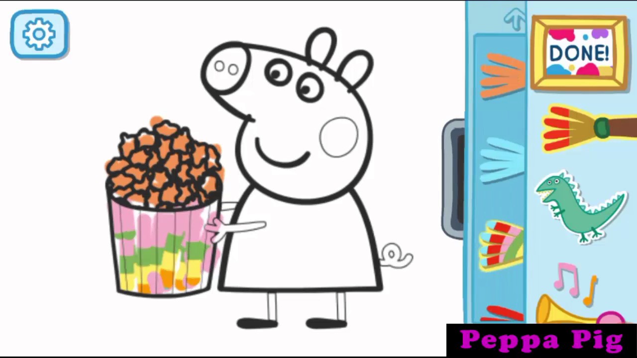 Peppa Pig Paintbox - Play Games - Peppa Pig English Episodes Part 1 ...