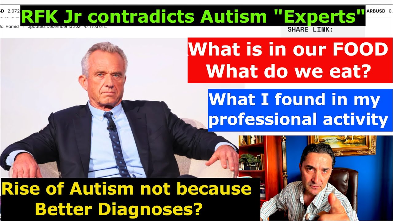 RFK Jr. Contradicts Experts on Rise of Autism Diagnoses, shuts down ...