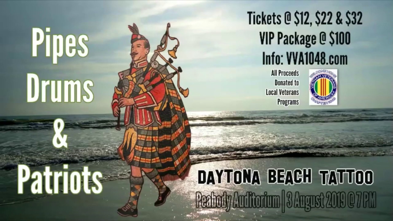 First Daytona Beach Tattoo - 3 August 2019 @ Peabody Auditorium ...