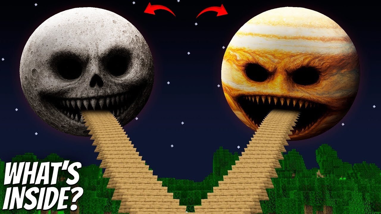 i Found Scary MOON 😱 Bhoot Bhulaiyaa Maze in Minecraft | Minecraft ...