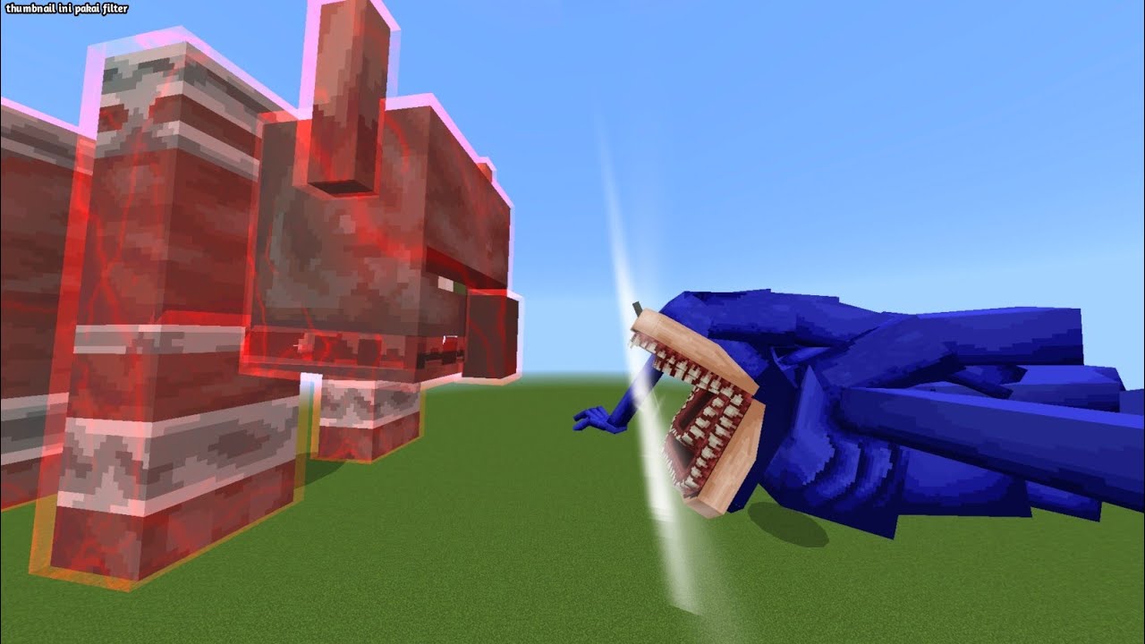 Who Wins? Ravager Titan vs Shin Sonic in Minecraft! - YouTube