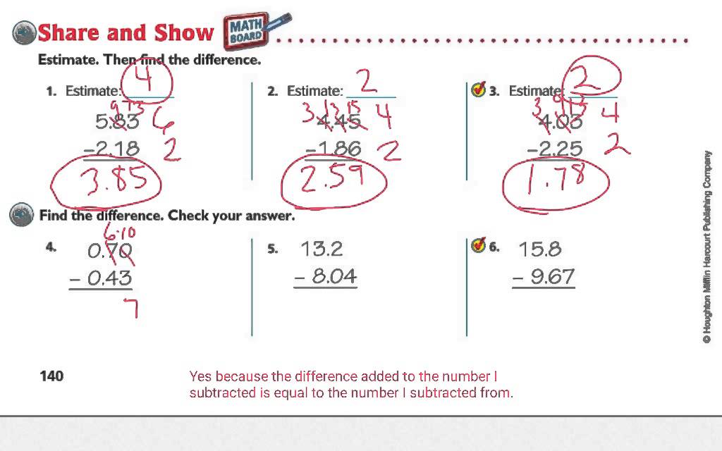 5th Grade Go Math 3.9 - YouTube