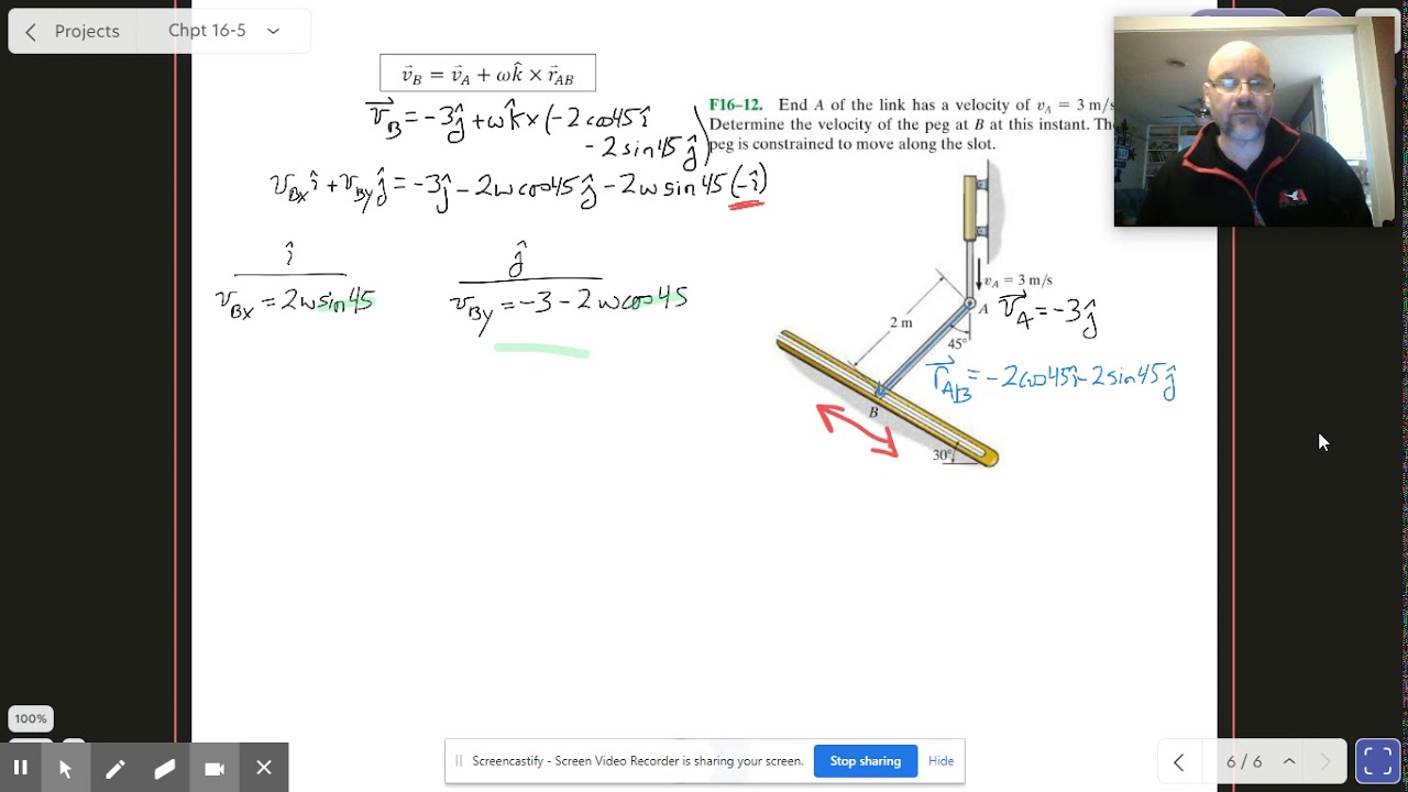Dynamics: 3D Rotation with Translation 2: F16-12 - YouTube