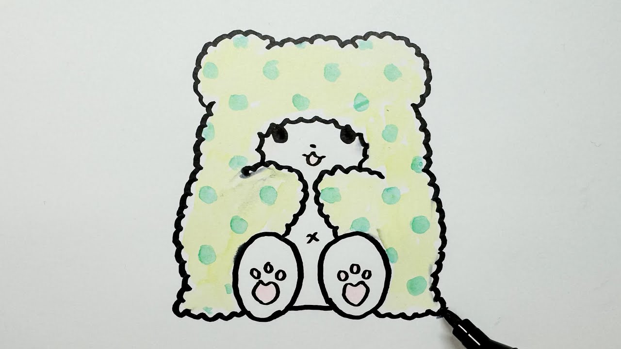 How to Draw Marumofubiyori (Sanrio) - YouTube