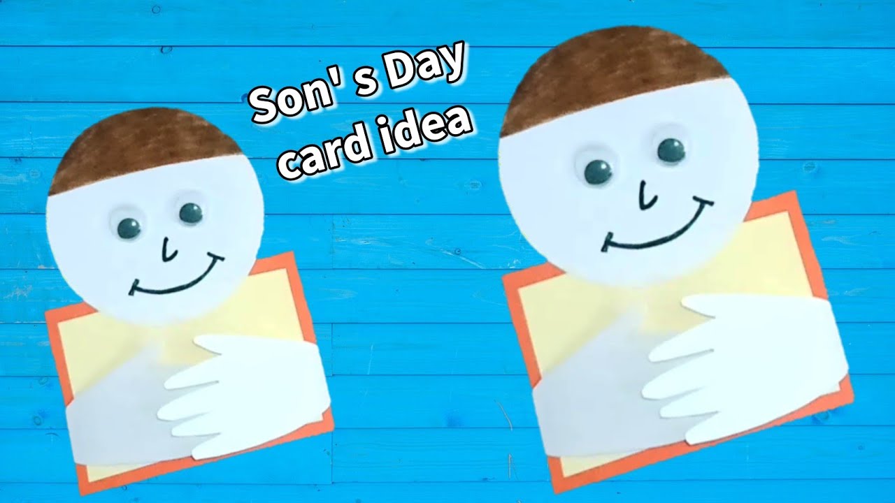 Son's Day Card ideas/Secret Message Card/Happy Son's Day Craft ideas ...
