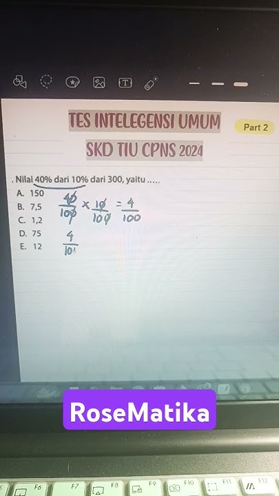 Latihan Soal CPNS TIU 2024, Soal dan Pembahasan CPNS 2024, Soal SKD TIU CPNS, Trik Cepat TIU ...