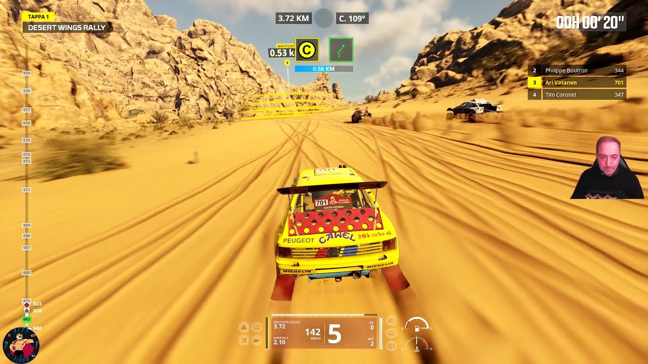 Dakar Desert Rally - Desert Wings 1rst stage with Peugeot Camel Trophy ...