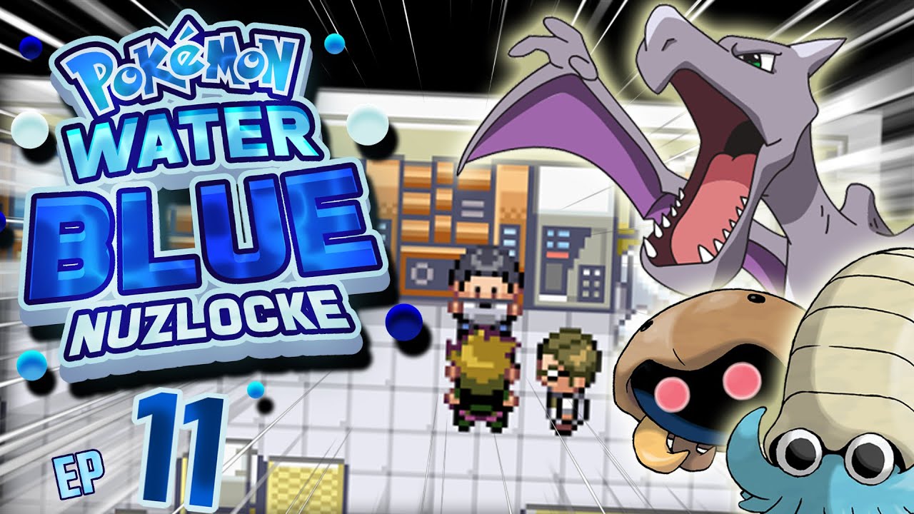Pokemon Water Blue Nuzlocke | Part 11 | FOSSILS & CINNABAR ISLAND ...