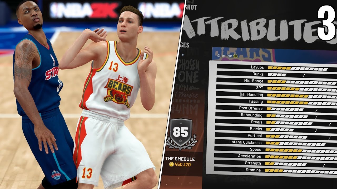 Maxing Player Attributes + Playing NBA All Stars! | NBA 2K19 MyCareer ...