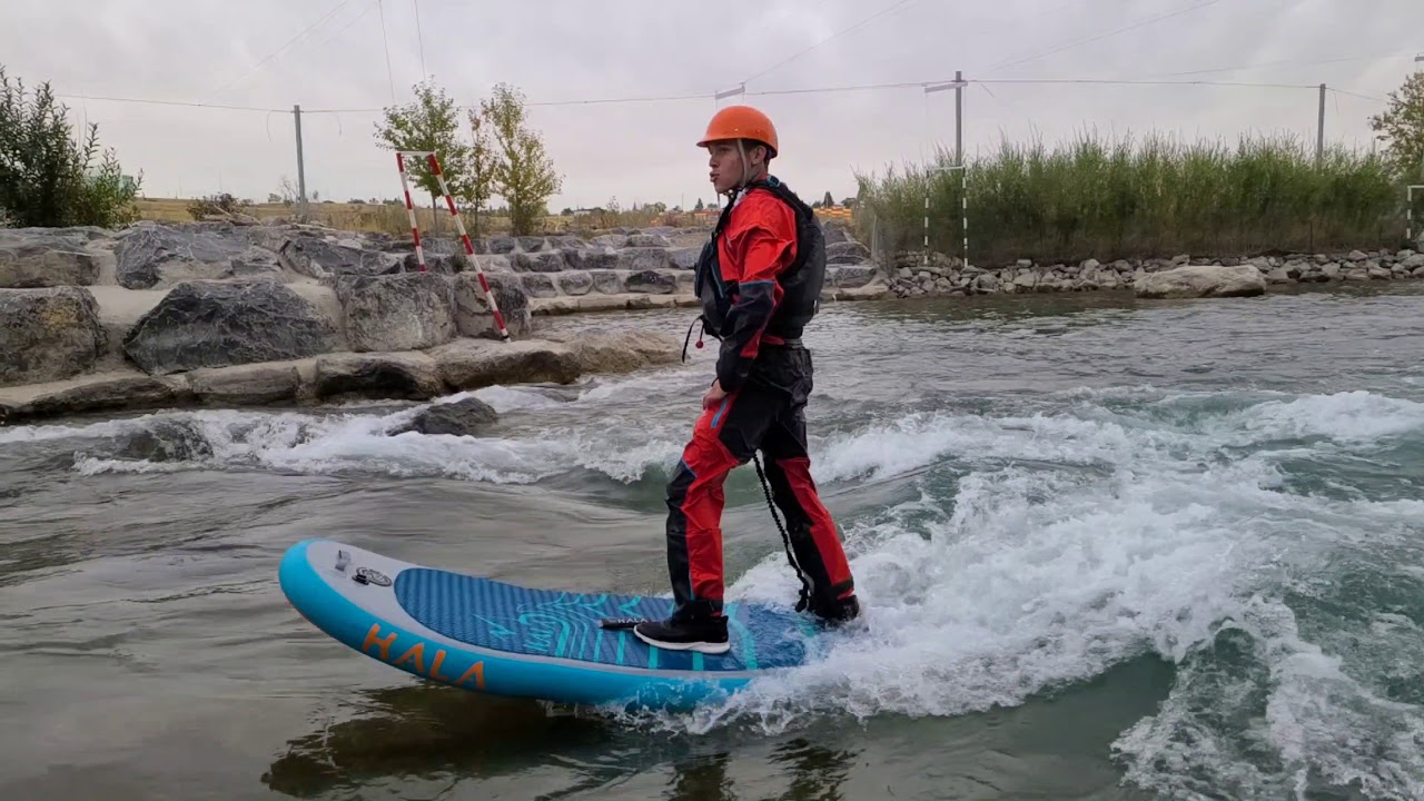 Surfing Harvie Passage - YouTube